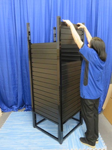 4 ft Tower Slat Wall Displays | Trade Show Displays all sizes