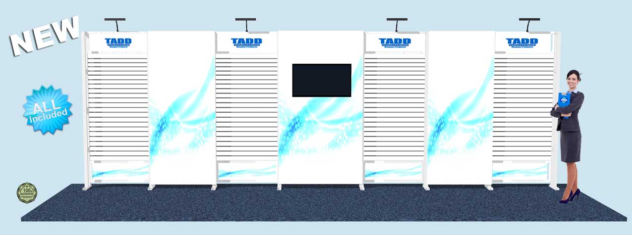 Trade Show Display Walls 10 Foot Wall EXPO Exhibit Booth Trade Show